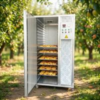 China Industrial Tray Drying Oven with 680w Dehumidifier Easy-to-use Circular Dryer for Fruits and Vegetables for sale