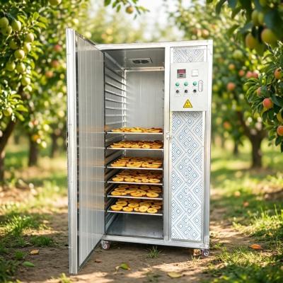 China Industrial Tray Drying Oven with 680w Dehumidifier Easy-to-use Circular Dryer for Fruits and Vegetables for sale
