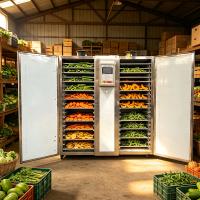 China Factory Direct Drying Machine Apple Mango Tray Dryer Dehydrator Machine Okra Fruits Dehydration Machinery for sale