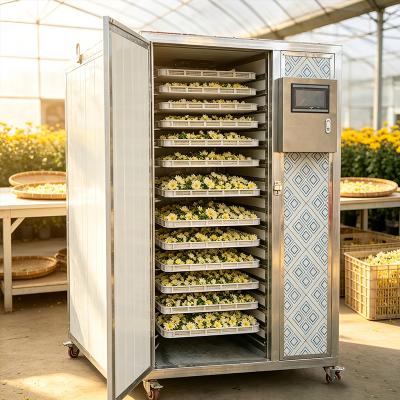 China Customized Large Capacity CassavaTray Dryer Industrial Ginger Garlic Dehydration Machine Fish Drying Oven for sale