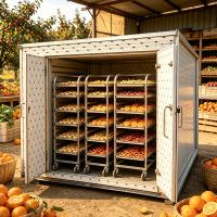 China Industrial Bean Dryer Machine Hot Air Circulation Tray Cabinet Dehydrator for Soybean Mung Bean Red Bean Drying for sale