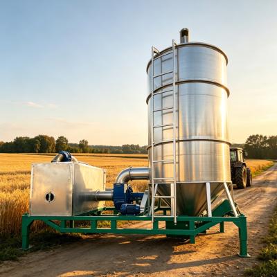 China Factory Direct Sales Rice Paddy Dryer Machine Corn Mobile Grain Dryer Mini Grain Dryer Supplier for sale