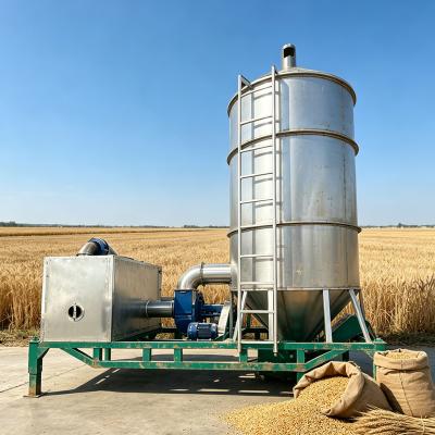 China High Quality Paddy Corn Grain Dryer Mobile Corn Drying Equipment Mobile Maize Grain Dryer for sale