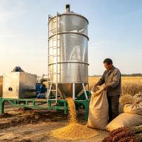 China High Quality Grain Dryer Machine Corn Mobile Grain Dryer Recirculating Paddy Grain Dryer for sale