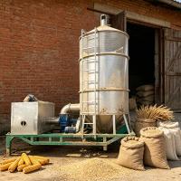 China Hot Sale Small Mobile Grain Dryer Machine Gas Type Rice Wheat Corn Drying Equipment Agricultural Grain Processing Machinery for sale