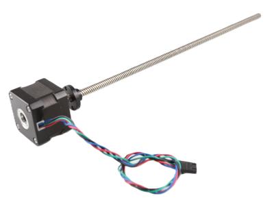 China Black Hybrid Stepping Motor XM42HS Screw Stepper Motor 4 Wire for sale