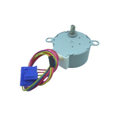 China 12V 4 Phase Permanent Magnet Stepper Motor with 7.5° Step Angle for Fan Shaking and Home Appliances for sale