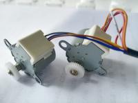 China 12V 24V 5V DC Mini Small Micro Permanent Magnet Stepper Motor with Gearbox for sale
