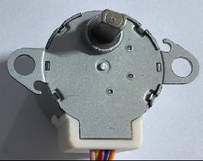 China 24BYJ48 Compact 24mm Permanent Magnet Stepper Motor with 5.625°/64 Step Angle and 12V/5V/24V DC Voltage Options for sale