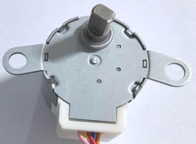 China 24BYJ48 Permanent Magnet Stepper Motor with 5.625° Step Angle Low Noise ≤35 dB and High Torque ≥800 gf.cm for sale