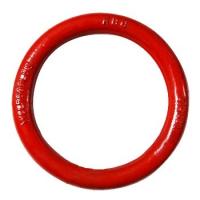 China Metal Welded Round Ring In ZINC PLATED Finish For Stainless Steel Rigging for sale