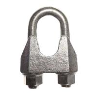 China Wire Rope Clamps DIN 1142 8mm Stainless Steel Fitting Clip For ZINC Finish Clamps for sale