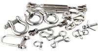 China Wire Rope Clamps DIN 1142 8mm Stainless Steel Fitting Clip For ZINC Finish Clamps for sale