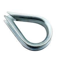 China Customized Hot Dip Stainless Steel Wire Rope Thimbles With CE ISO Certificate for sale