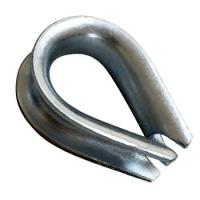 China Customized Hot Dip Stainless Steel Wire Rope Thimbles With CE ISO Certificate for sale