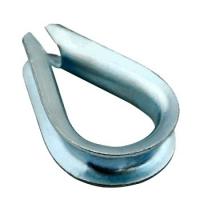 China Hot Dip Galvanized G-411 Thimble For Standard Custom Stainless Steel Wire Rope for sale