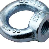 China 100% Inspection Before Shipment OEM Forged Galvanized Steel Lifting Eye Nuts for sale