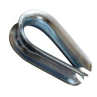 China Heavy Duty Stainless Steel Wire Rope Thimbles DIN6899 For Customized Size Rigging for sale