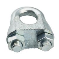 China DIN 741 Malleable Wire Rope Clips In Stainless Steel For Custom Dimensions for sale