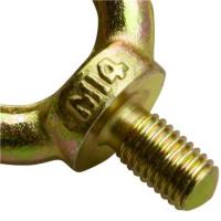 China Imperial Carbon Steel Drop Forged Galvanized Lifting Eye Screw JIS 1168 Fasteners for sale