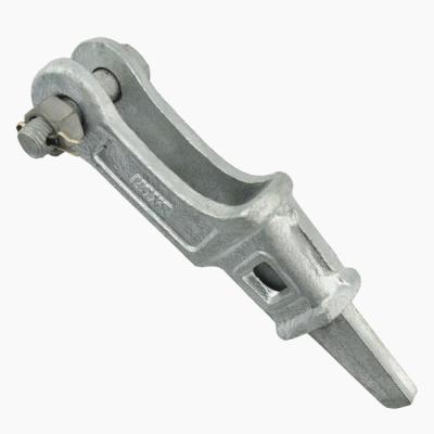 China Electricity Power Accessories Galvanized Malleable Iron Tension Clamp for sale