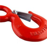 China Industry Hardware High Load-Bearing 320A Eye Slip Hook With Safety Latch for sale