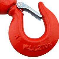 China Plain Finish High Strength Steel Forklift Lifting Hoist Swivel Hook for sale