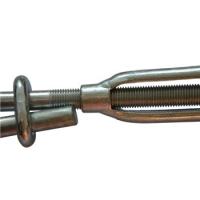 China Heavy Duty Stainless Steel Metric Decklashing Turnbuckles US Type Processing for sale
