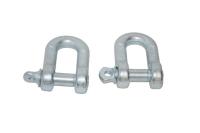 China Hot Forged Steel Chain Shackle Galvanized Polished Screw Pin Chain Shackle for sale