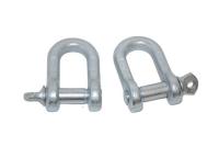China Hot Forged Steel Chain Shackle Galvanized Polished Screw Pin Chain Shackle for sale