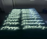 China Holiday Store Essential 12V Custom Waterproof RGB Flexible Silicon LED Neon Sign Light for sale