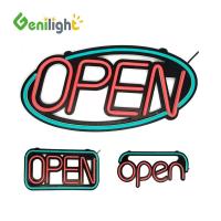 China 48*25cm Acrylic Board LED Neon Sign for Shop Bar Store and Home Decoration by Genilight for sale