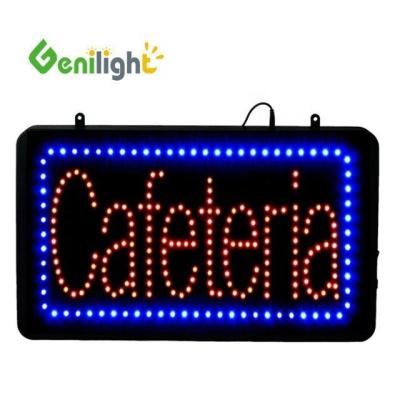 China Genilight Indoor 22*13inch DC12V Safe Voltage Sale Logo Neon Advertising Window Sign for sale