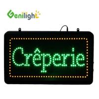 China Genilight Indoor 22*13inch DC12V Safe Voltage Sale Logo Neon Advertising Window Sign for sale