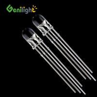 China Clear 3mm/5mm/8mm/10mm LED Diode with Ultra Bright 4-Pin Round Top Emitter Description - for sale
