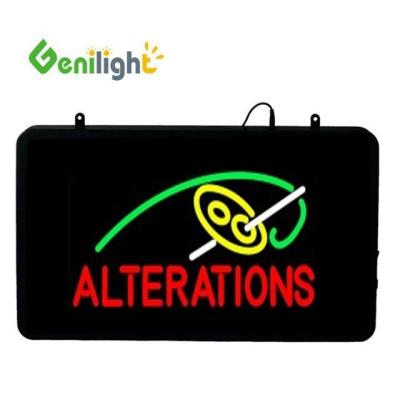 China Flashing Animation Genilight 22*13inch LED Open Neon Sign Perfect for Custom Branding for sale