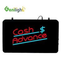 China Flashing Animation Genilight 22*13inch LED Open Neon Sign Perfect for Custom Branding for sale