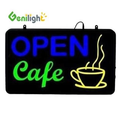 China Efficiently Promote Your Cafe Catering Business with OPEN Neon Board and Animation for sale