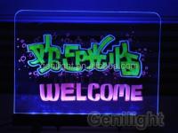 China Powerful Hanging Chalk Board with 46 Flash Modes and Tempered Glass CE Certification for sale