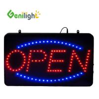 China High Brightness Rectangular Shape LED OpenSign for Commercial Advertising for sale