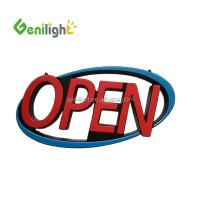 China High Brightness Rectangular Shape LED OpenSign for Commercial Advertising for sale