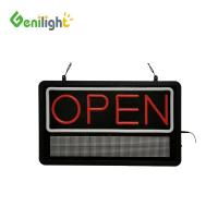 China Customized Acrylic Led Letter Light Neon Open Sign powered by 0 Power Consumption for sale