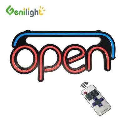 China Indoor Genilight 48*25cm Silicone Open Neon Sign LED with Rohs Approved Power Supply for sale