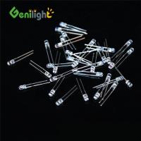 China F3 Milk LEDs 3mm Ultra Bright Red Green Blue White Yellow LED -40-60 Tolerance for sale