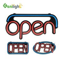 China Indoor Genilight 48*25cm Silicone Open Neon Sign LED with Rohs Approved Power Supply for sale