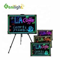China Good Anti-wind Ability Outdoor High Power LED Writing Board with Aluminium Alloy Out-frame for sale