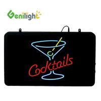 China Enhance Your Bar's Atmosphere with Our Attractive LED Cocktails Neon Sign for sale