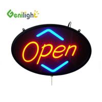 China Outdoor Open LED Neon Electronic Window Sign with Superbrightness LED Material 5mm or 8mm for sale