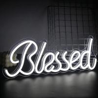 China 5V Blessed Neon Sign Perfect for Baby Shower Decoration Long Life Span of 50000 Hours for sale