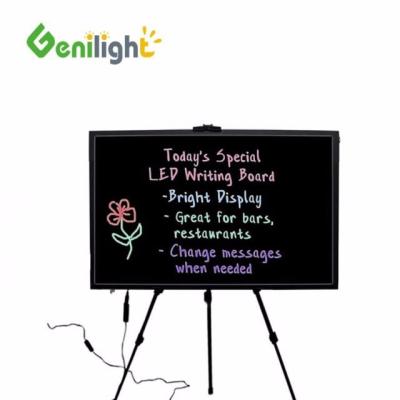 China Rectangle Function Ultra-thin LED Writing Board by Genilight in with 12 Twinkle Types for sale